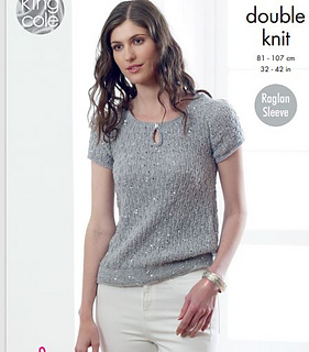 Ravelry: 4984 Halter and T-Shaped Tops pattern by King Cole Ltd