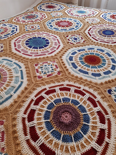 Ravelry: Summer Mosaic Afghan pattern by Julie Yeager