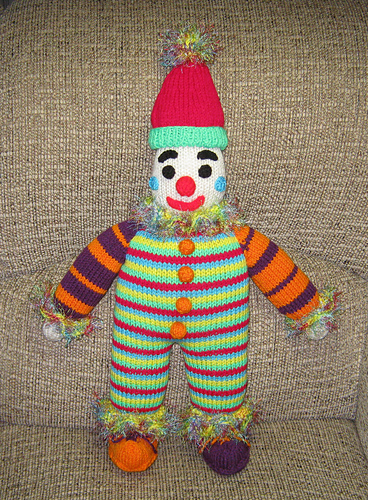 Ravelry: Bobbles the Clown pattern by Jean Woods