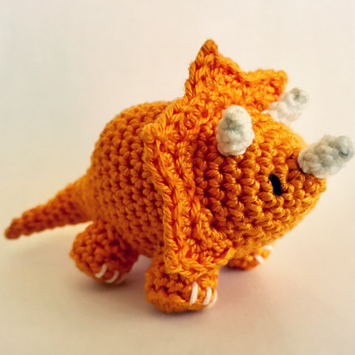 Ravelry: Triceratops pattern by Zsófia Muraközi