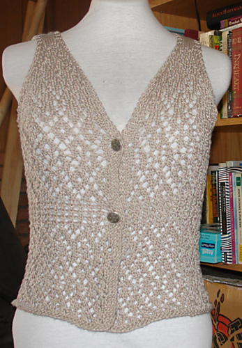 Ravelry: Albuquerque Diamondback Vest pattern by Carol Price
