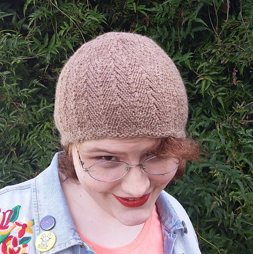 Ravelry: Northwest Herringbone Hat pattern by Susan Botts