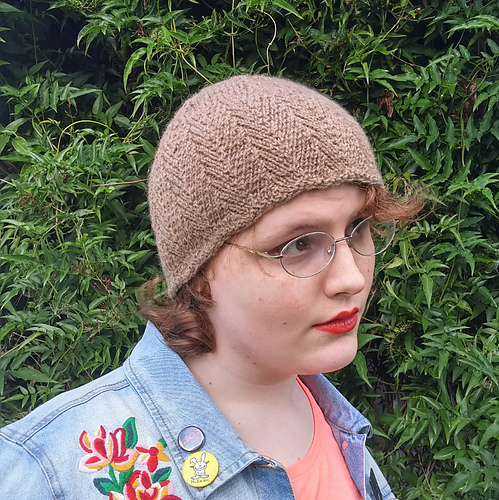 Ravelry: Northwest Herringbone Hat pattern by Susan Botts