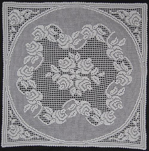 Ravelry: Tea Rose Tablecloth pattern by Kathryn White