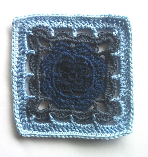Ravelry: Shell Collection 6" Granny Square pattern by Shelley Husband