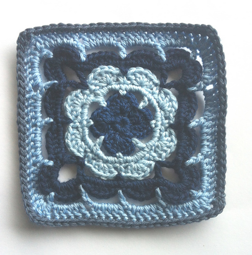 Ravelry: Shell Collection 6" Granny Square pattern by Shelley Husband