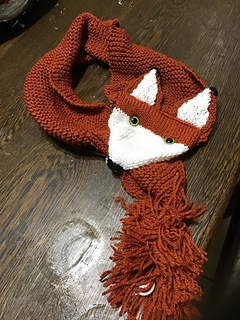 Ravelry: Fox Scarf pattern by The Knit Guru