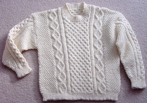 Ravelry: Aran Jumper pattern by Cleckheaton