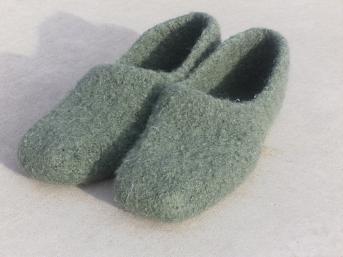 Ravelry: Shlippers - Felted Slippers, super EASY pattern! pattern by ...