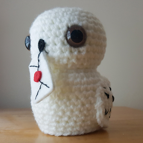 Ravelry: Snowy Owl Amigurumi Crochet (Hedwig Harry Potter) pattern by ...