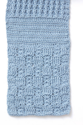 Ravelry: Wonderland Sampler Scarf pattern by Peter Franzi
