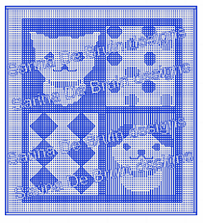 Ravelry: Interlocking Dog and cat pattern by Sarina De Bruin