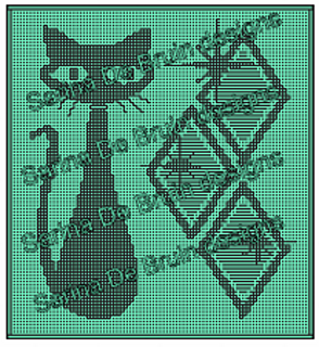 Ravelry: Interlocking Splash cat pattern by Sarina De Bruin