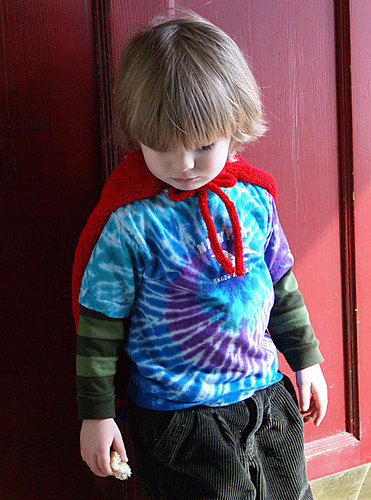 Ravelry: Monogrammed Superhero Cape pattern by Stacey Jamison