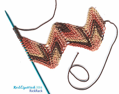 Ravelry: Handknit RickRack pattern by Staceyjoy Elkin