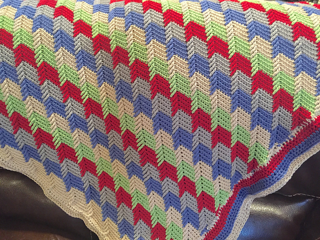 Ravelry: MyTangledLife's Apache Tears Throw