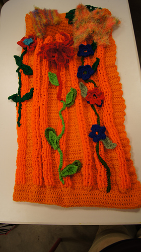 Ravelry: stacycantrell's Yarn-bomb Greek Column for tree or pole
