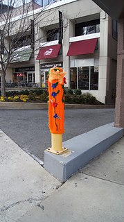 Ravelry: stacycantrell's Yarn-bomb Greek Column for tree or pole