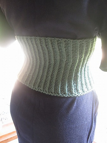 Ravelry: Lace Up Wide Belt pattern by Izumi Ouchi