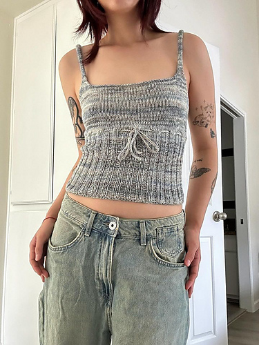 Ravelry: Sweet Nothings Camisole pattern by Tamara Jordan