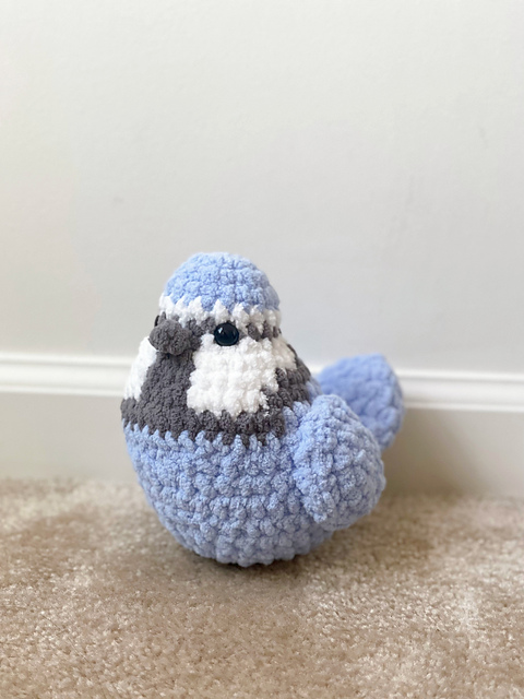 Ravelry: Amigurumi Blue Jay pattern by Patty Zhang