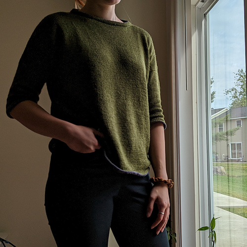 Ravelry: Foundation Pullover pattern by Rachel Costello