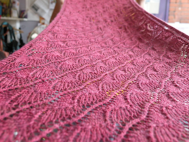 Ravelry: stashaholic's Nefertiti wrap