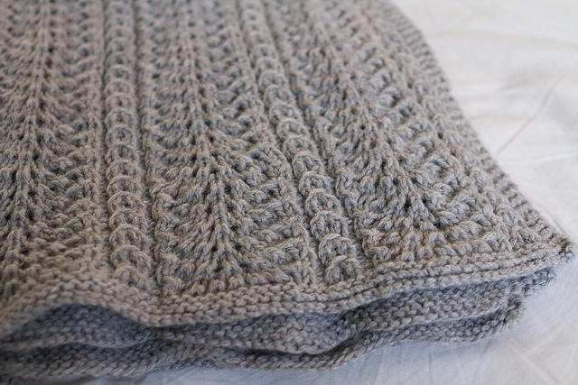 Ravelry: steadyeyebrows' A grey shale blanket