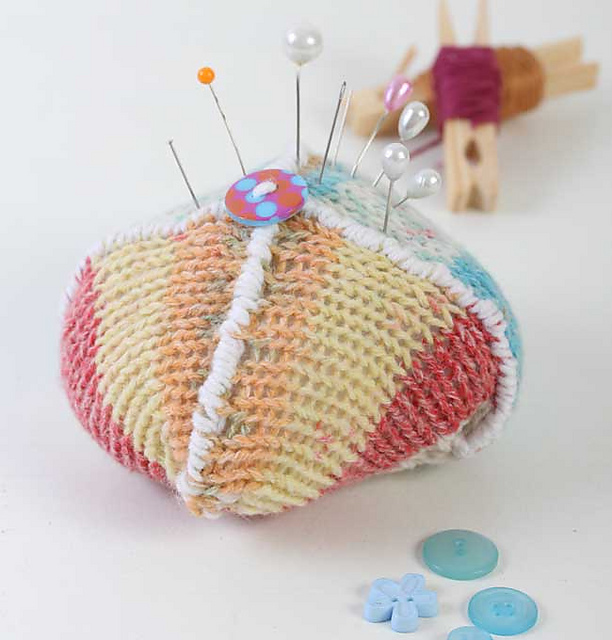Ravelry: Simple Knitted Pincushion pattern by Samantha Steele