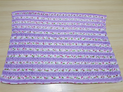 Ravelry: Bibi Baby Blanket pattern by marianna mel