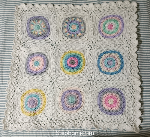 Ravelry: Concentric Circles Granny Square pattern by Marie Segares