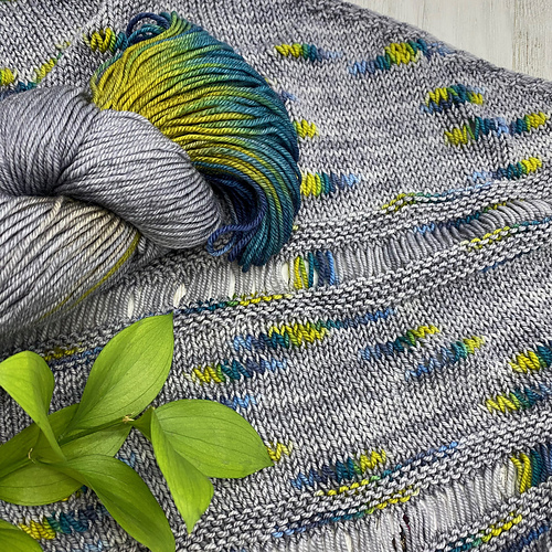 Ravelry: Rocket Pop Shawl - assigned pooling shawl pattern by Stephanie ...