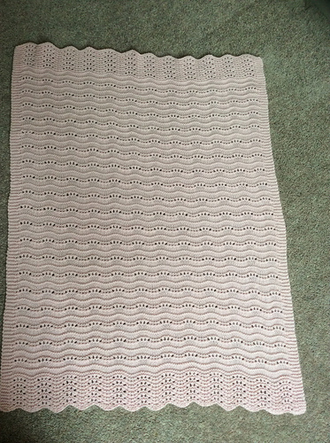 Ravelry: Old Shale Ridge Baby Blanket pattern by Stella Ackroyd