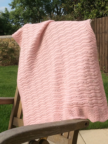 Ravelry: Old Shale Ridge Baby Blanket pattern by Stella Ackroyd