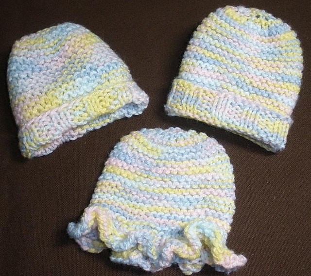 Ravelry: Bev's Stretchy Knit Preemie Cap pattern by Beverly A. Qualheim