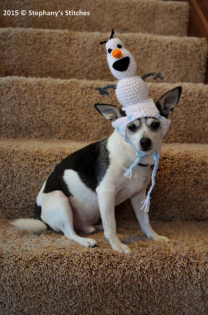 Ravelry: Small Dog Snowman Hat pattern by Stephany's Stitches