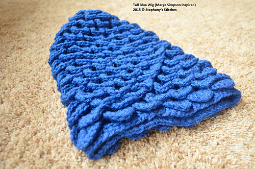 Ravelry: Tall Blue Wig pattern by Stephany's Stitches