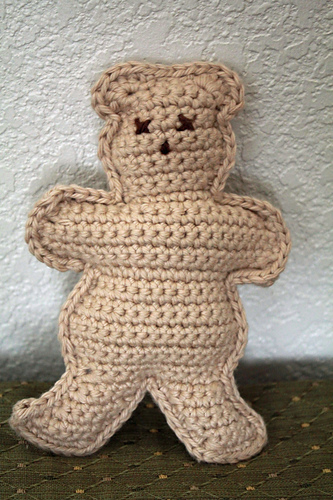 Ravelry: Flat Teddy Bear pattern by stephcan13