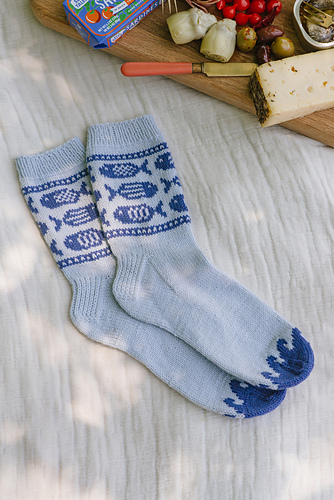 Ravelry: Sardinella Socks pattern by Stephanie Maz