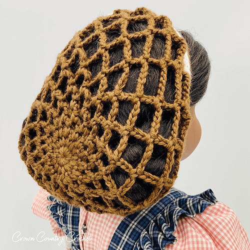 Ravelry: Hair Snood for 18" Dolls pattern by Stevie Hill
