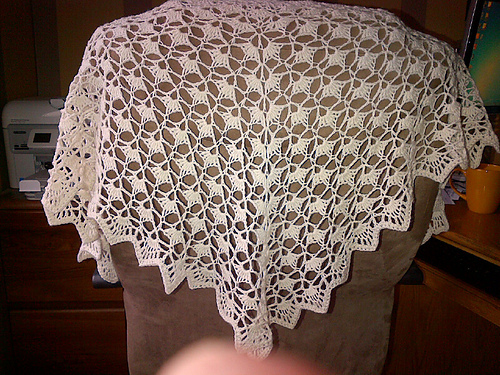 Ravelry: stewiem's Morpho Shawlette