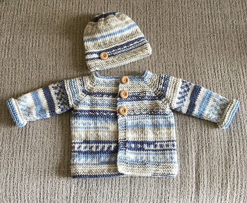 Ravelry: Babbity Baby Jacket pattern by marianna mel