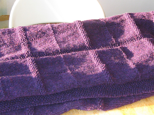 Ravelry: Shaker Knitted Throw pattern by Dorothy Wood
