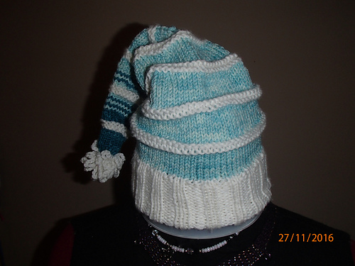 Ravelry: Chaplets Stocking Cap pattern by Kathleen Baer