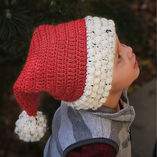Ravelry: Bobble Santa Hat pattern by Sarah Watson