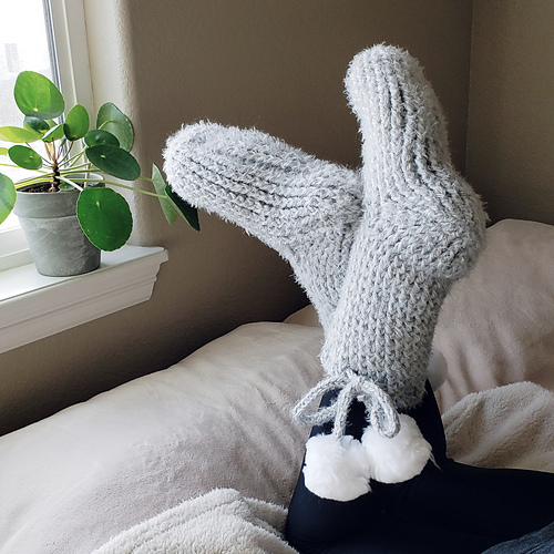 Ravelry: Elissa's Fuzzy Socks pattern by Sarah Watson