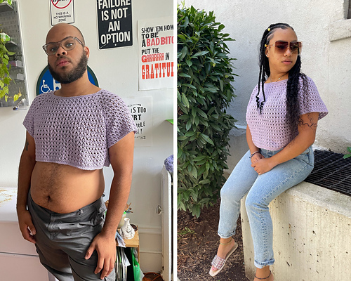 Ravelry: Palmeras Top pattern by Alex Reynoso