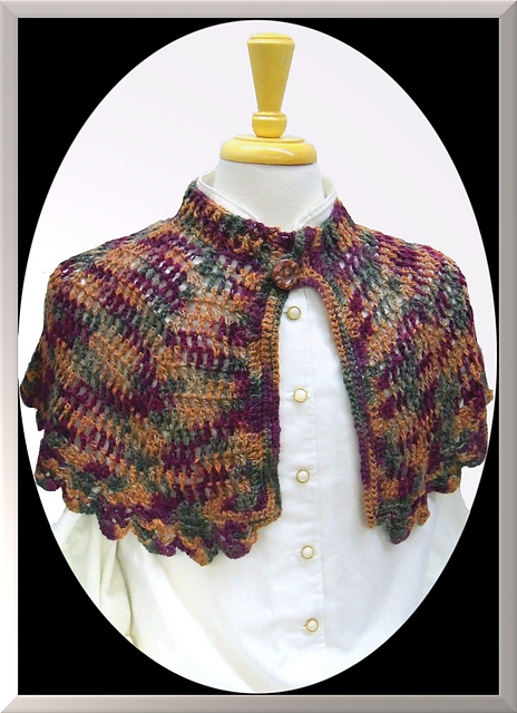 Ravelry: Lacy Capelet pattern by Ava Lynne Green