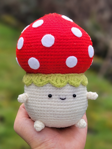 Ravelry: Merry The Mushroom Berry pattern by Sabrina Gim