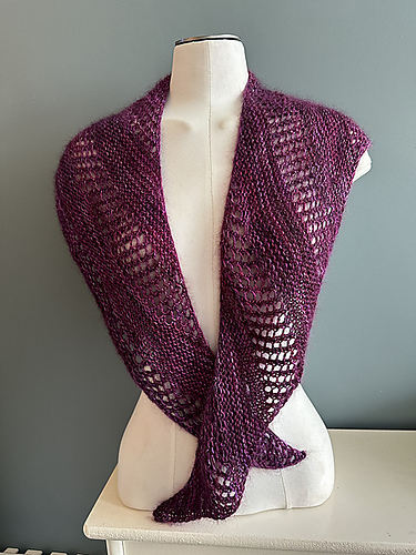 Ravelry: Eyelets in the stream pattern by Susan Ashcroft